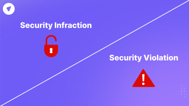 How Is A Security Infraction Different From A Security Violation?
